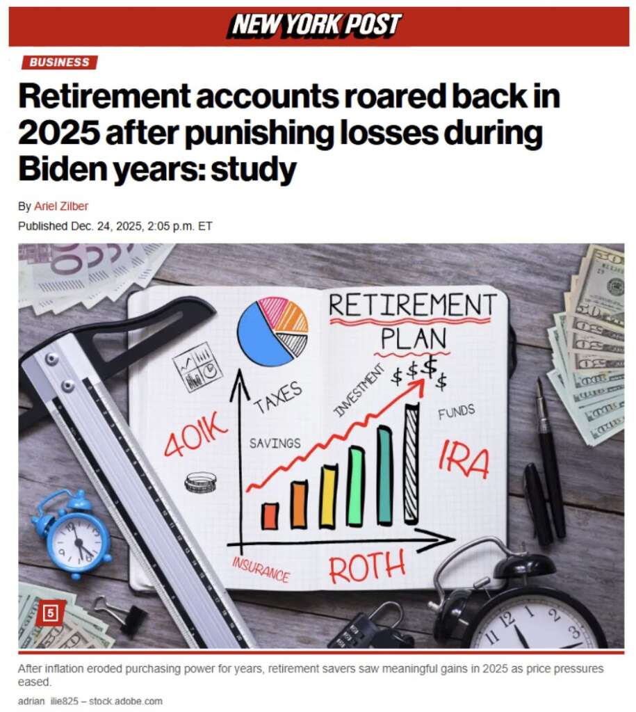 401(k)s Are OK, Again - Unleash Prosperity